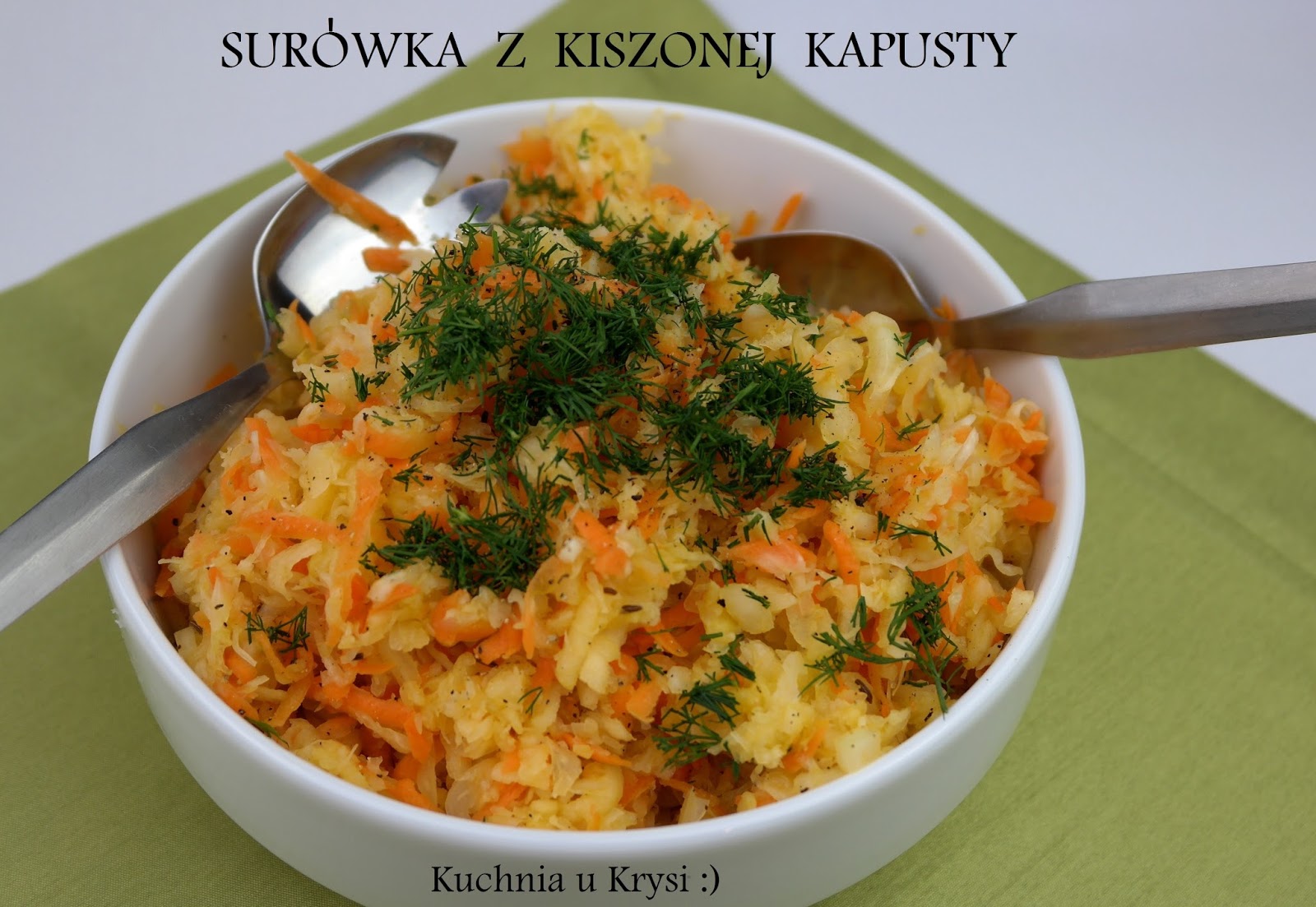 Kuchnia u Krysi : SAŁATKI I SURÓWKI