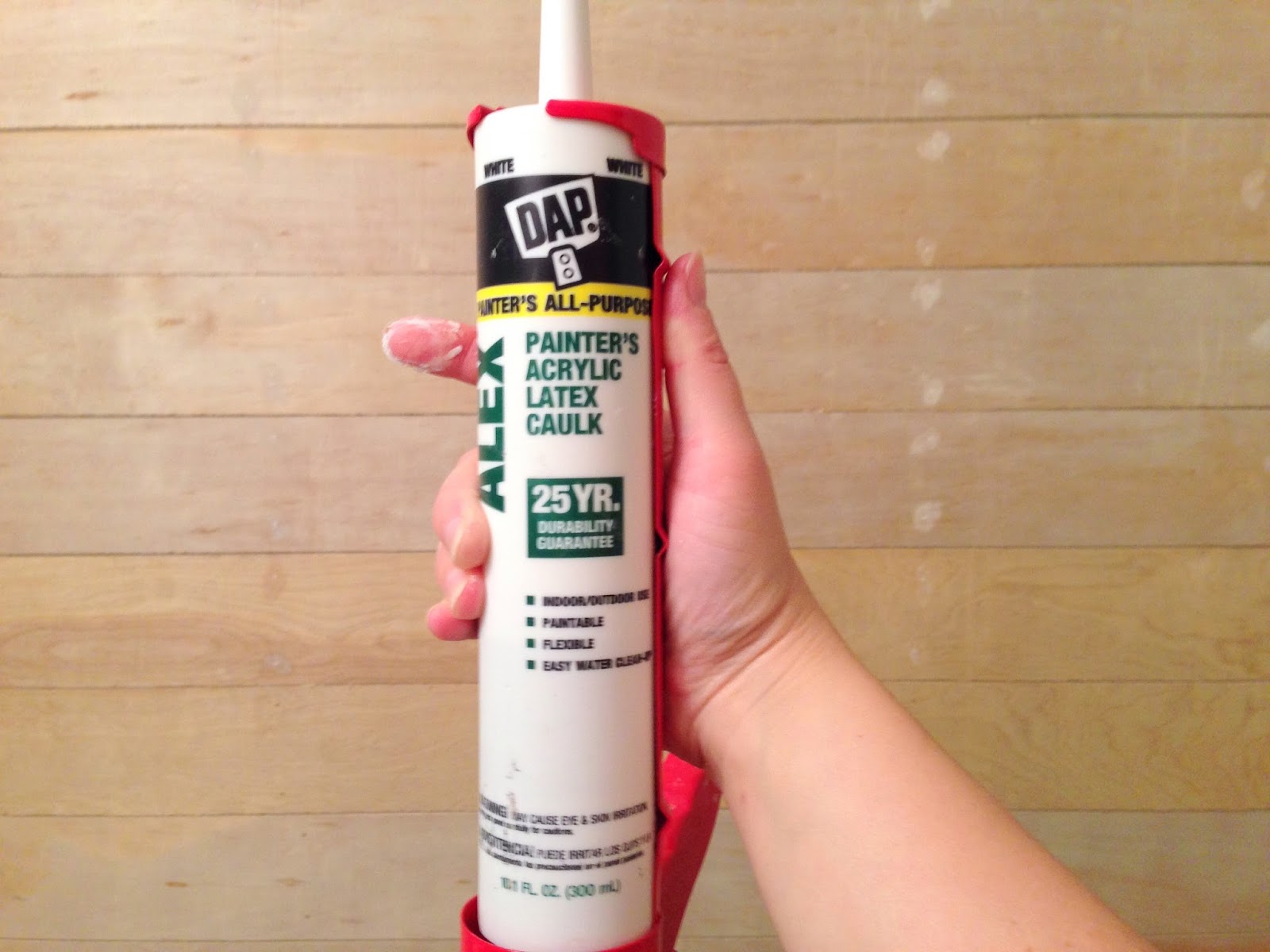 Harmonized Home: How to Caulk Trim