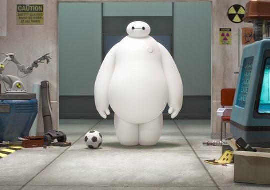 Animated Film Reviews: Big Hero 6 (2014) - Marshmallow Man to the Rescue