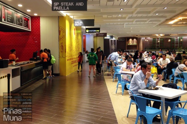 Restaurants at the Mega Food Hall in SM Megamall