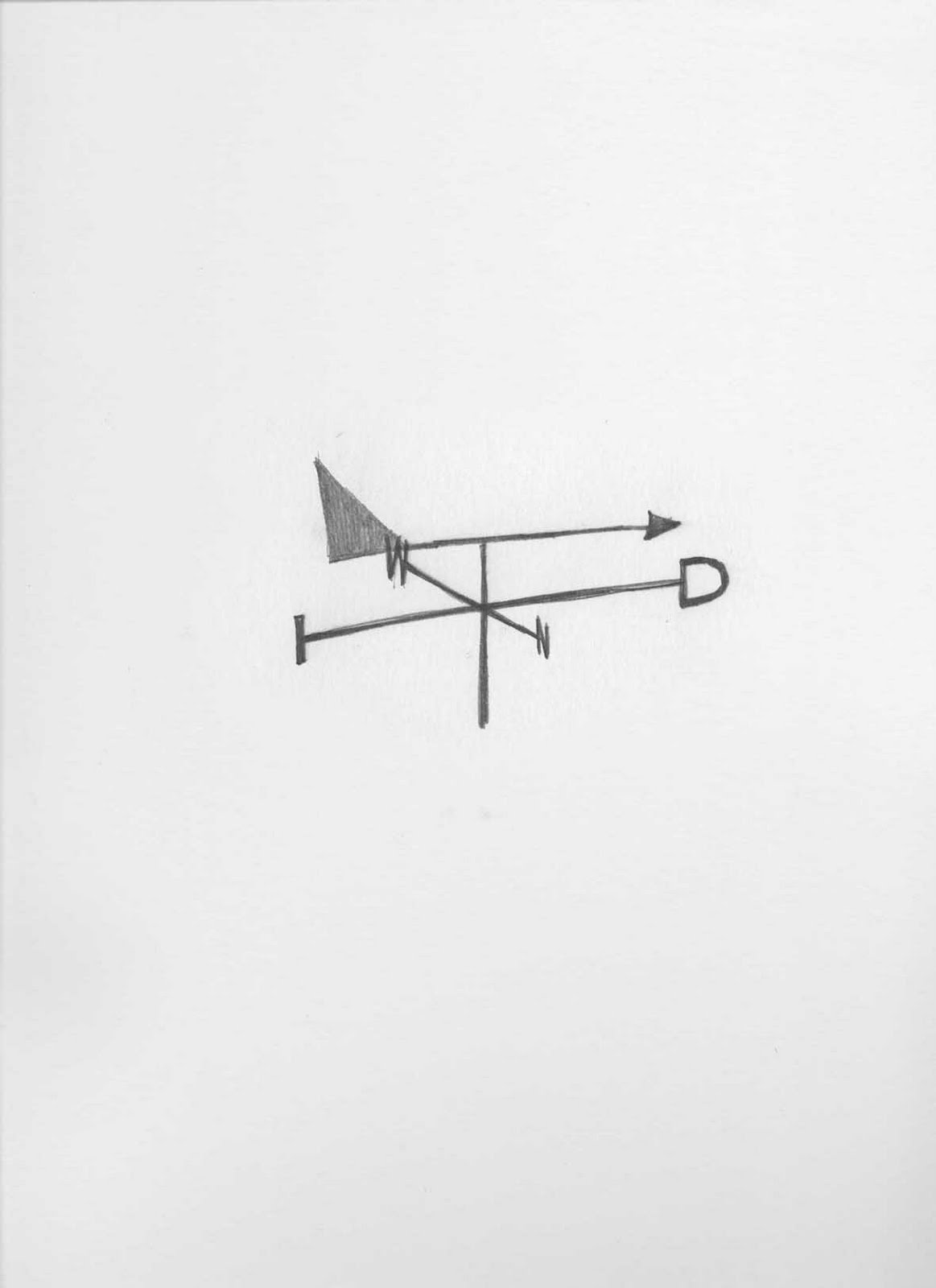 skying: wind-vane