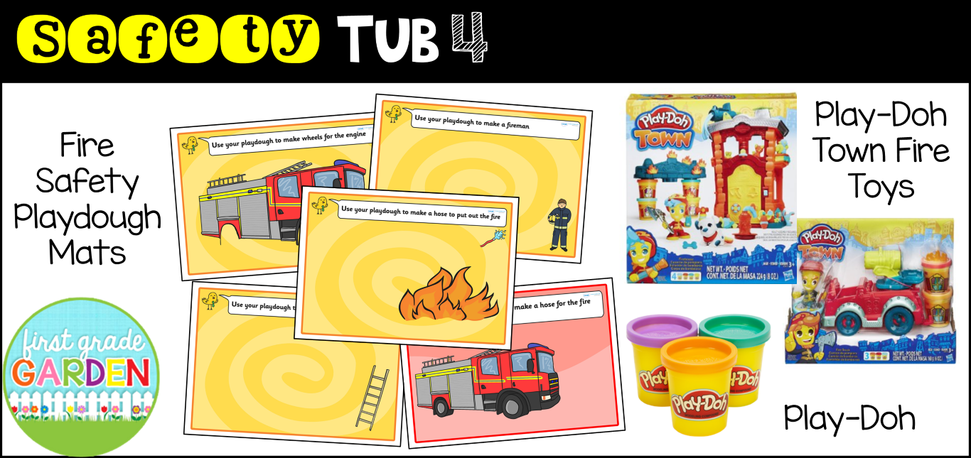 First Grade Garden: Health Explore Tubs - Safety