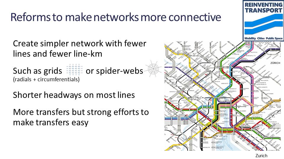 Simplify and Connect: a key to better bus networks