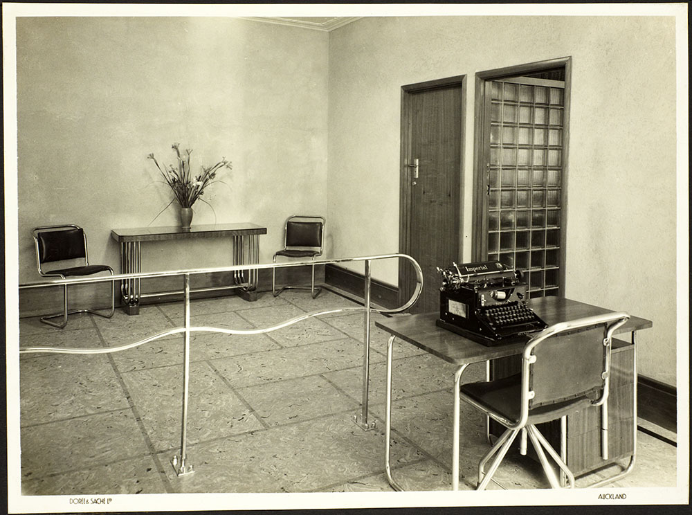 Bartley Archive: 1ZB Broadcasting House Durham St Auckland by Alva Bartley