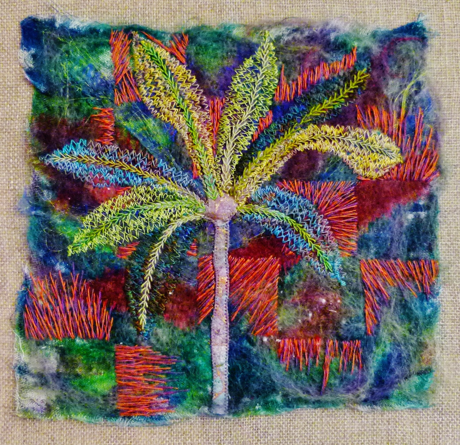 Warwickshire Stitchers: Julia Caprara Award to Leamington member