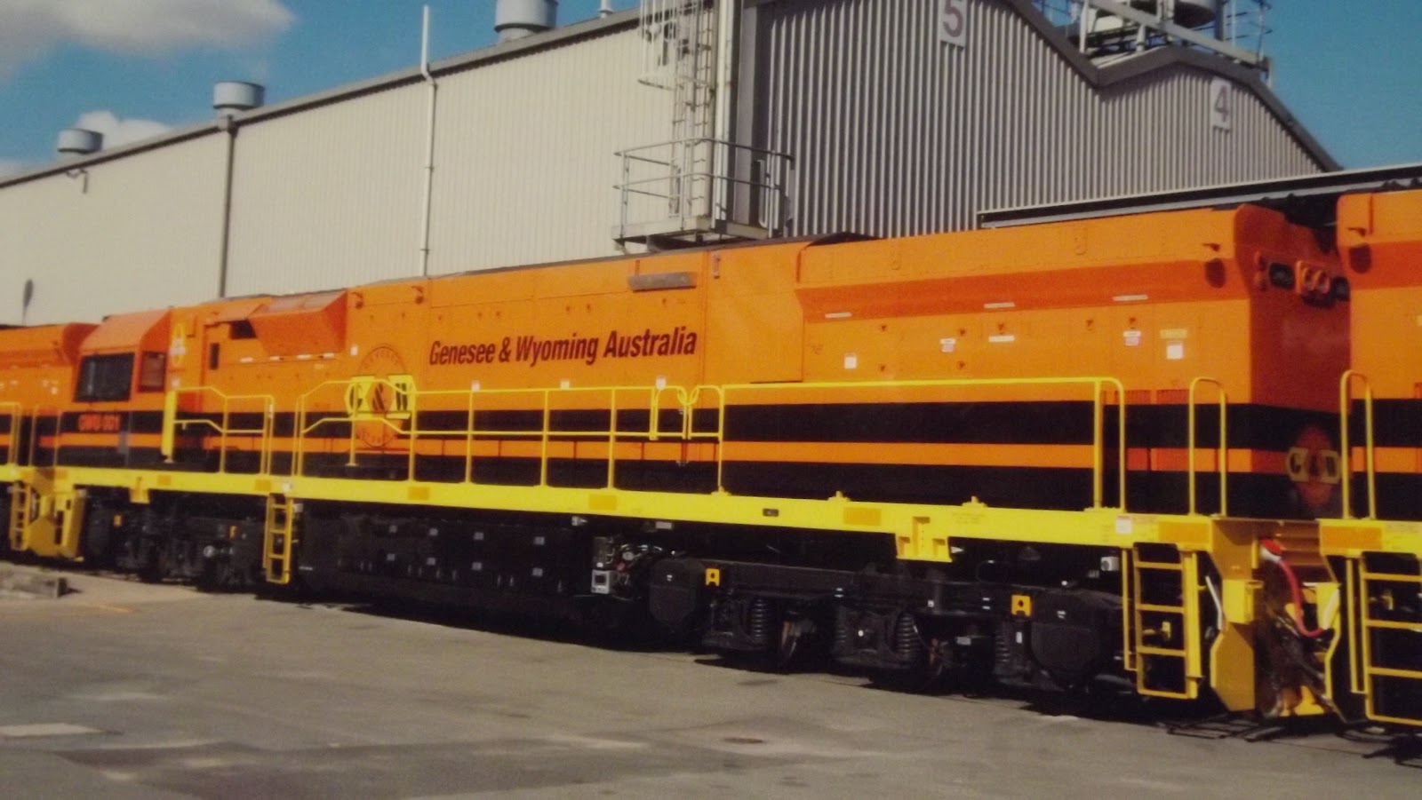 Barcoola: GWU C44aci detail shots from Glen