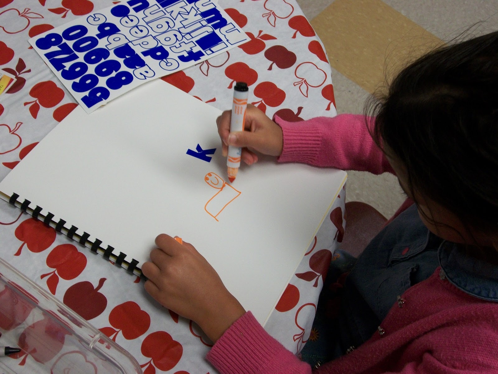 Keeping Up with the Kindergartners: The Letter K