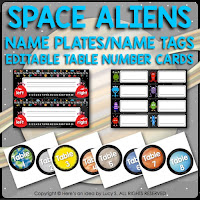 Here's an idea: Space Aliens (or Monsters) Classroom Theme