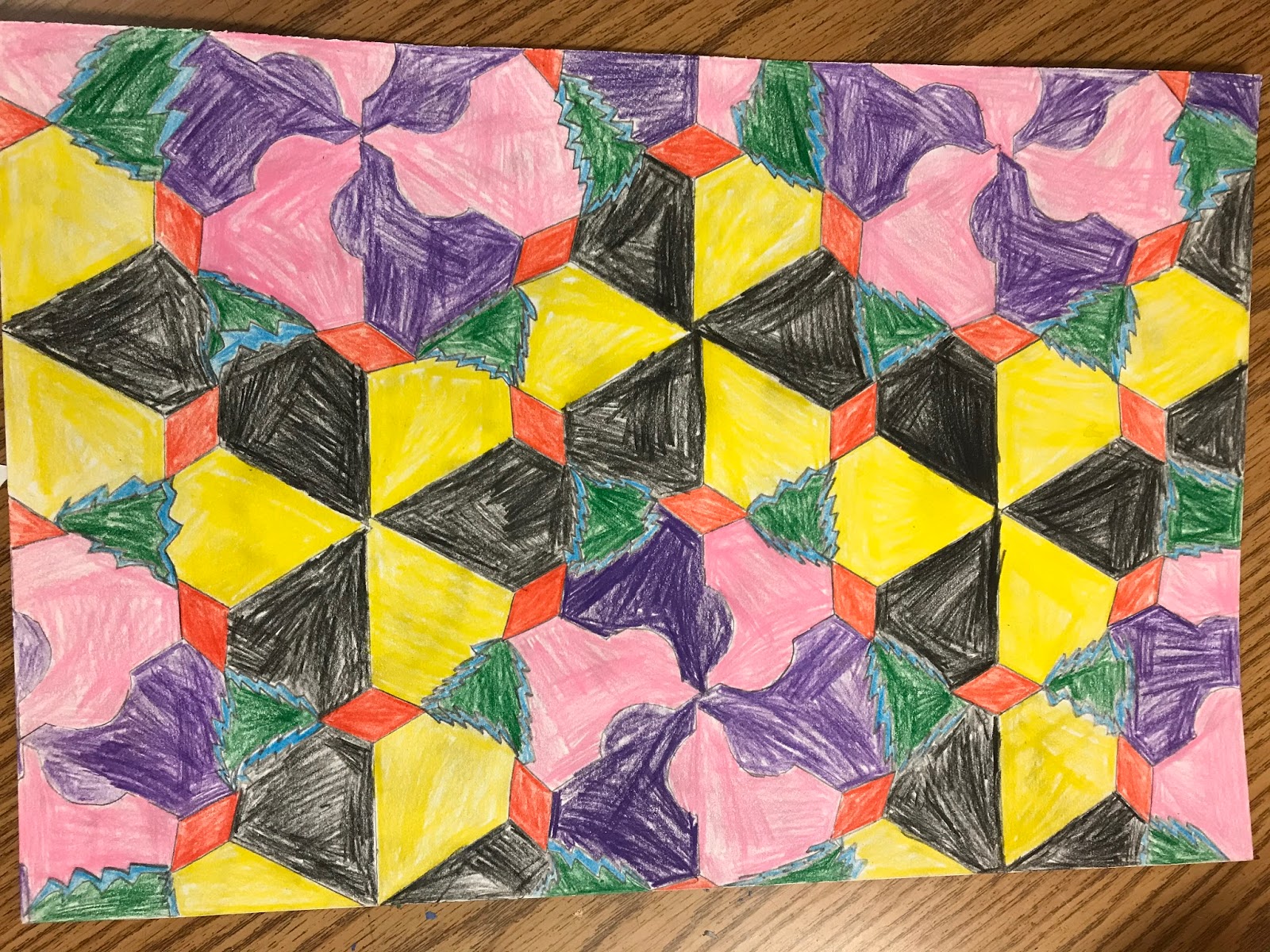 Math Hombre: World Tessellation Day 2017