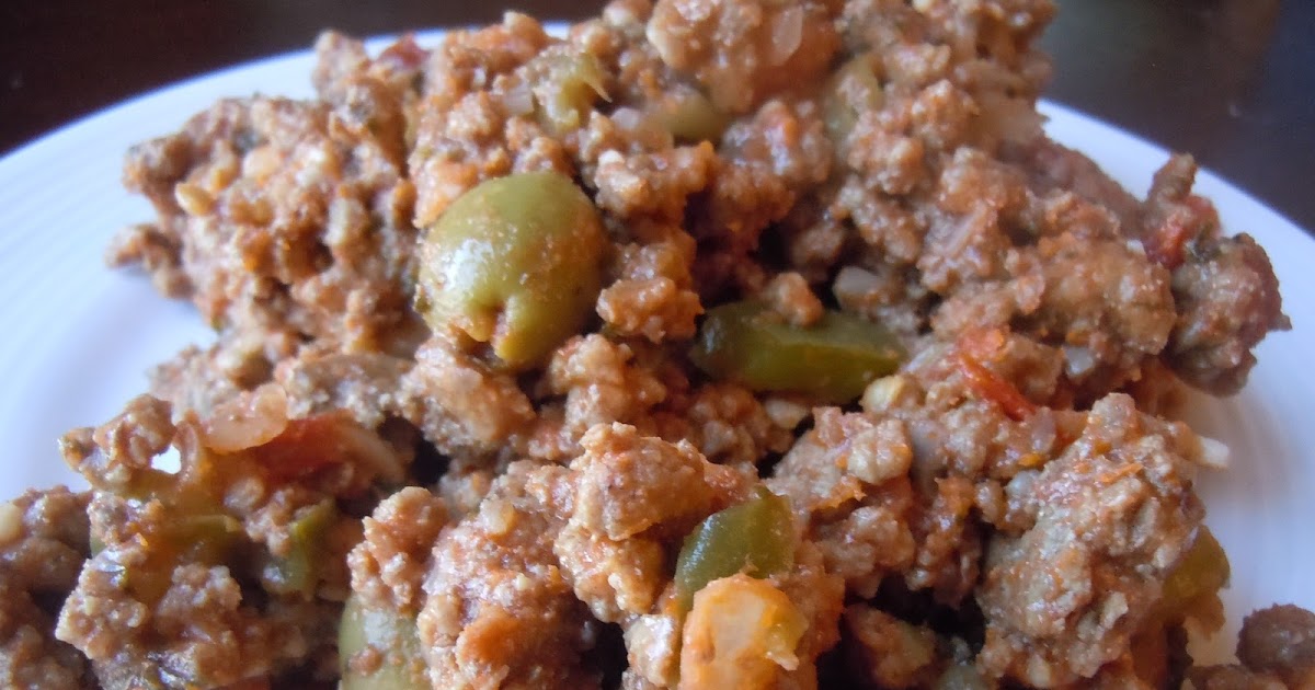 The Savvy Kitchen: Picadillo