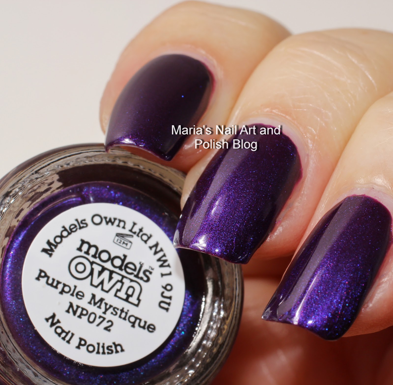 Marias Nail Art and Polish Blog: Models Own swatch spam: Deep Purple ...