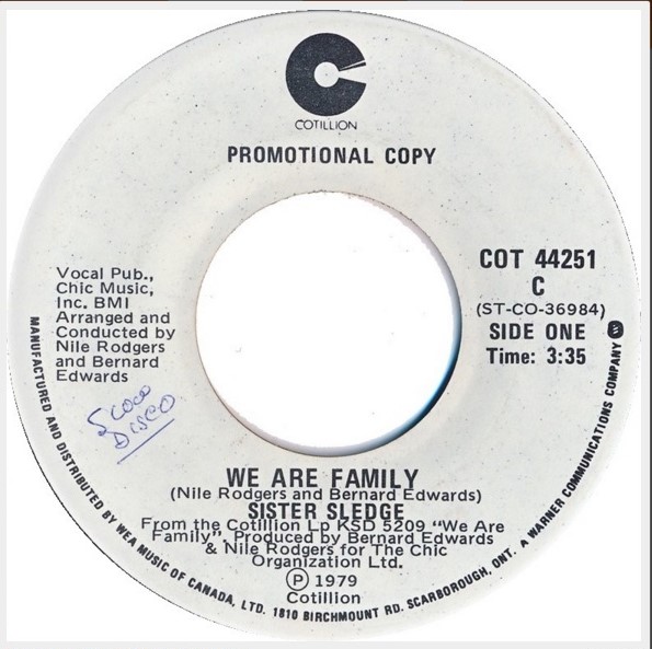 AL FIN MÚSICA !! : SISTER SLEDGE: "WE ARE FAMILY" - 1979