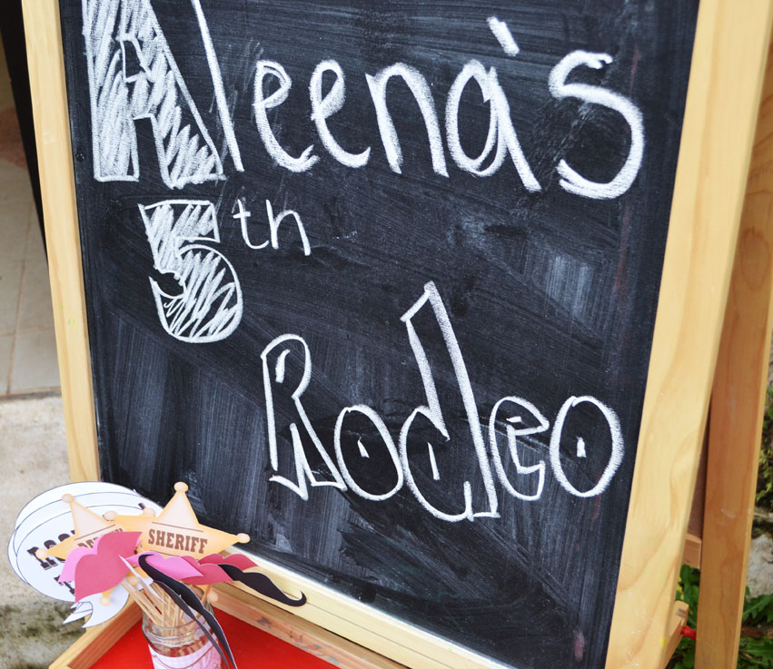 Sunny by Design: A Cowgirl Birthday Rodeo