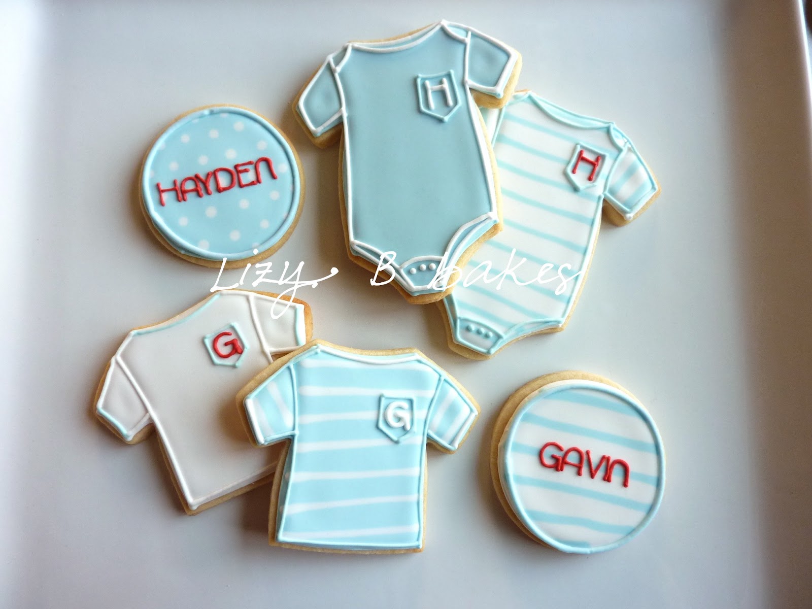 Lizy B: New Baby Cookies for a New Big Brother!