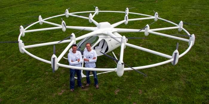 PAVAN MICKEY: World's First Electric Helicopter E-Volo VC200