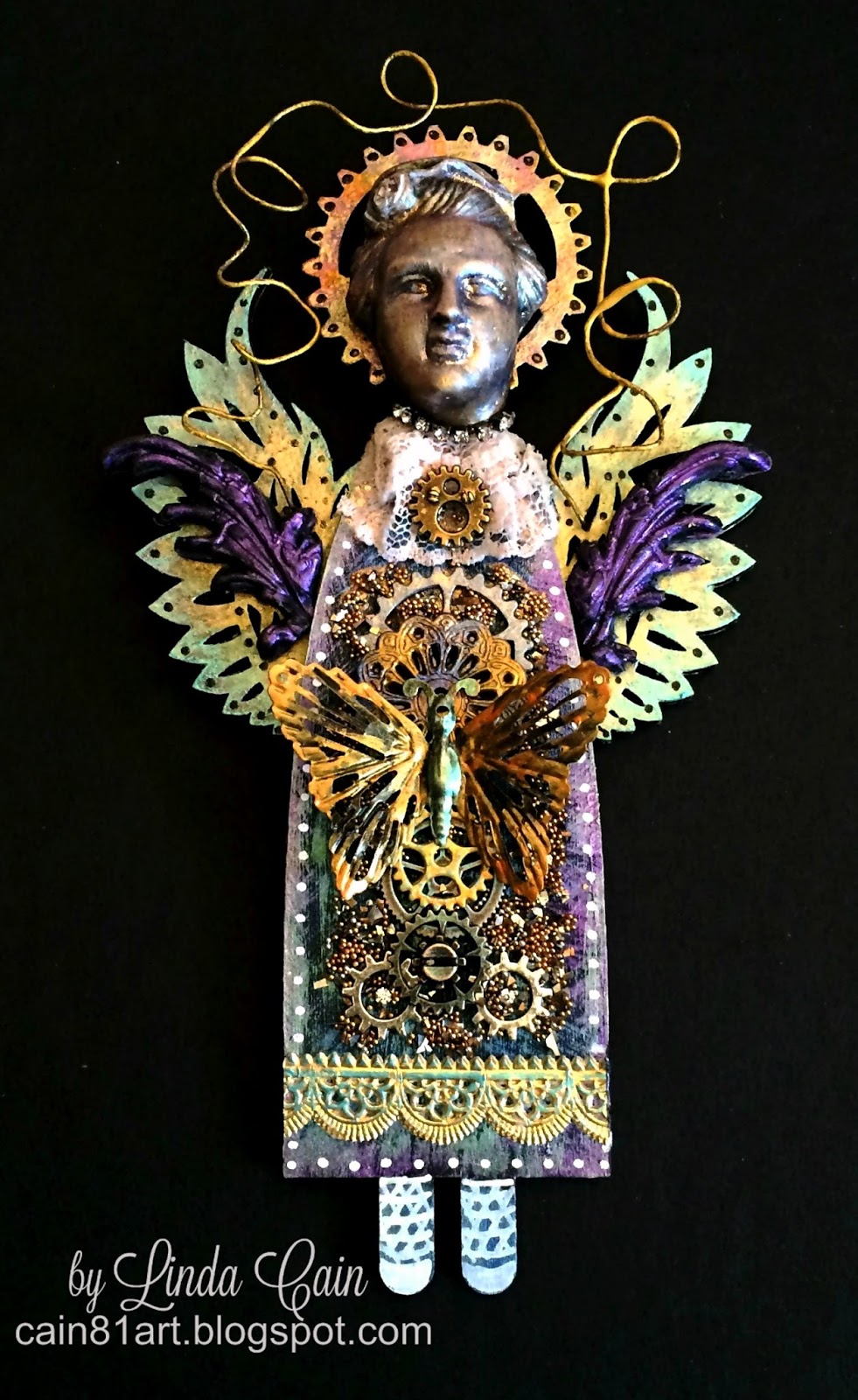 FRIENDS in ART: Relics and Artifacts Steampunk Angel