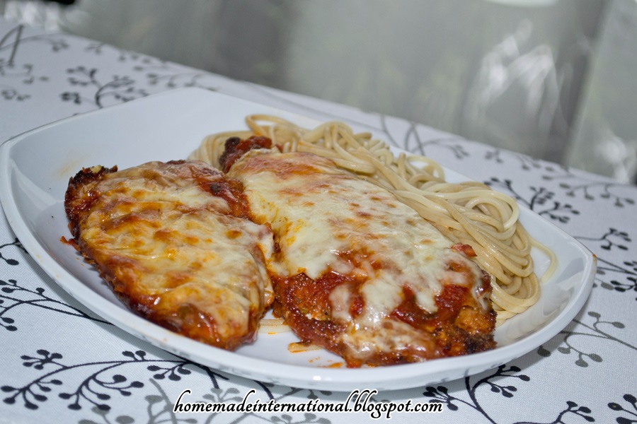 Homemade International: Chicken Parmesan (Pollo Parmigiana)