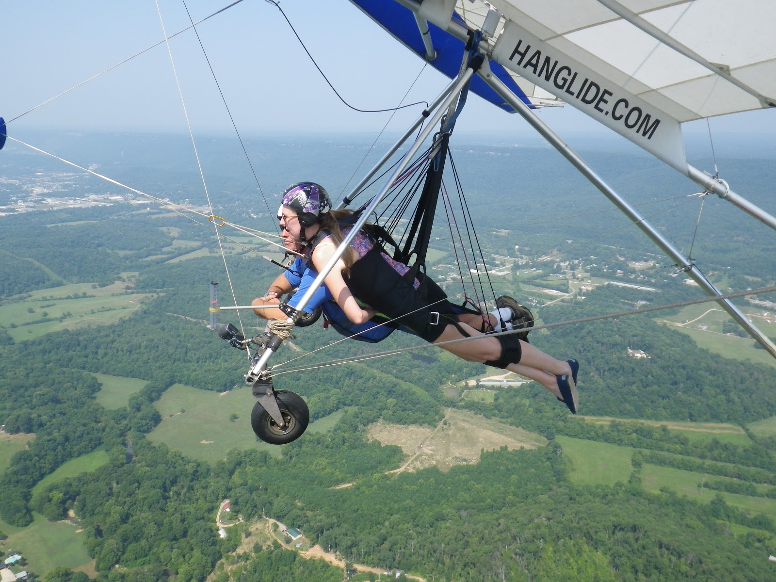 Fingers Crossed!: Hang Gliding!