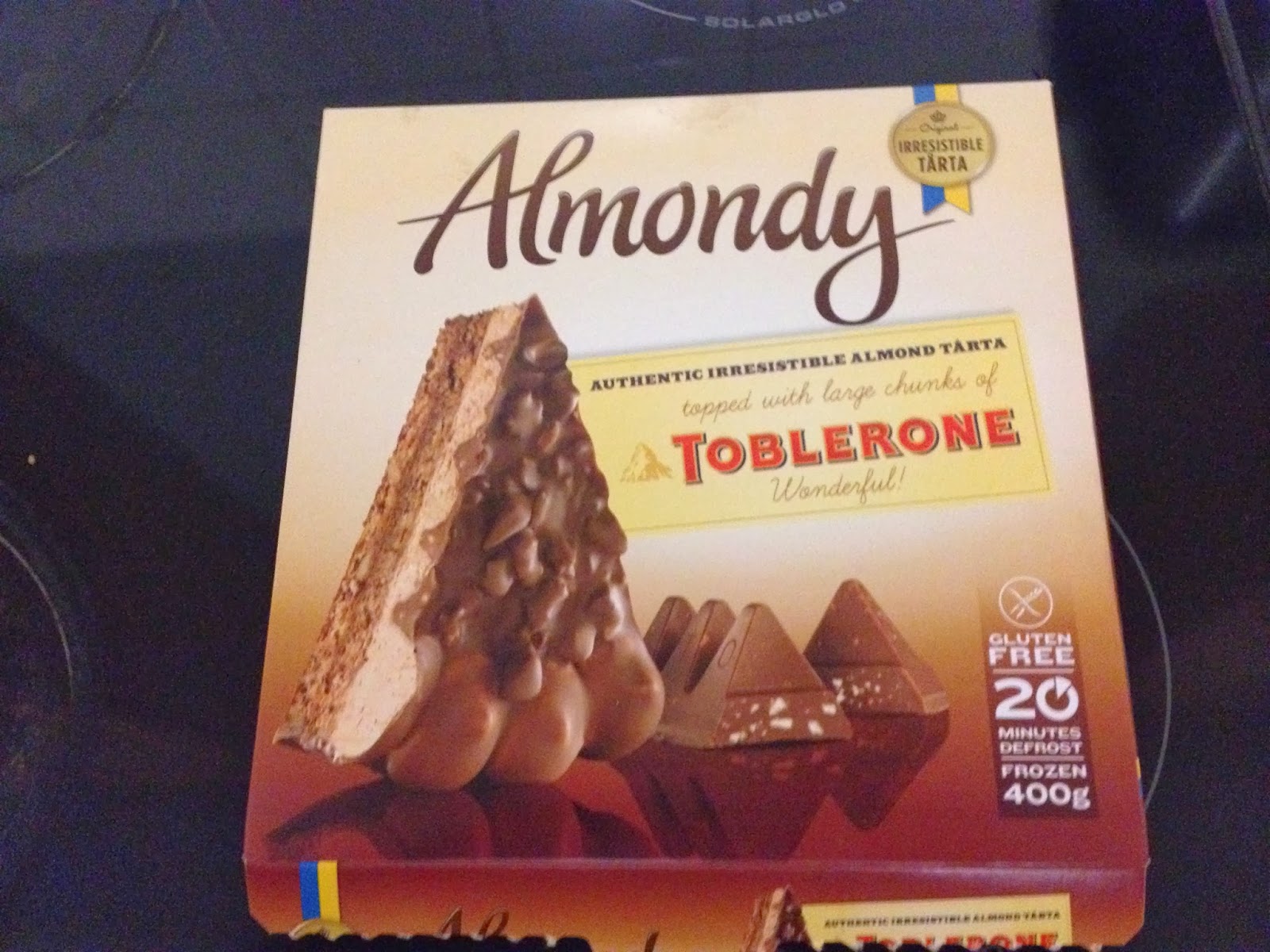 A Review A Day: Today's Review: Almondy Almond Cake With Toblerone