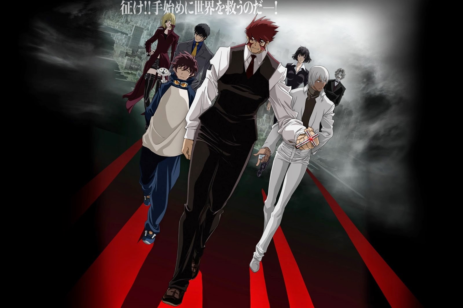 Revelados diseños de personajes oficiales del Anime Kekkai Sensen ...