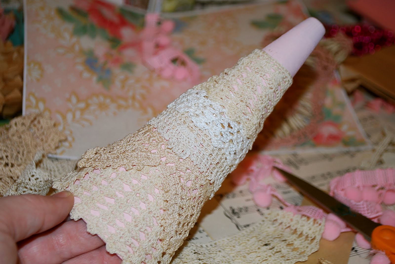 The Creative Patch: shabby trees; a tutorial