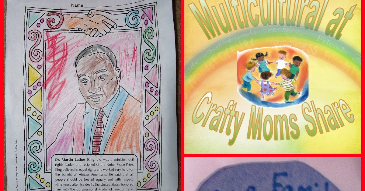 Crafty Moms Share: Martin Luther King, Jr. Day: Books and Crafts