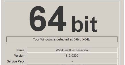 Cách nhận biết máy tính chạy HĐH Windows 64 bit