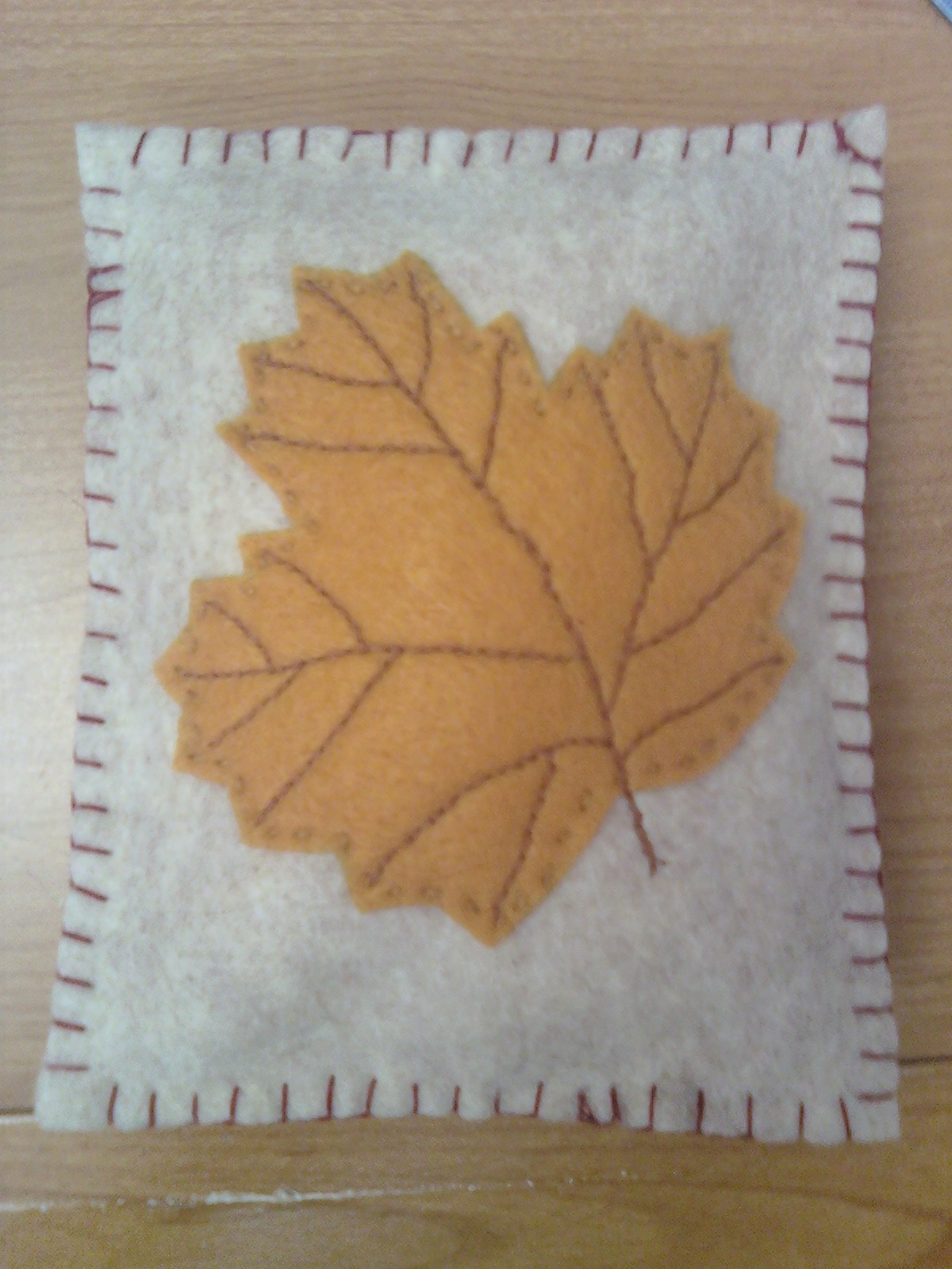 Mythical Magpie: Applique Felt Pillow