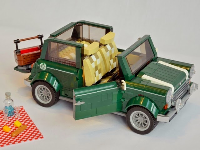 Mini Cooper turned into LEGO bricks - Catalogspot Revo