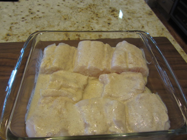 Cooking Through the Clippings: Cod Baked in a Yogurt Sauce