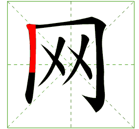 CCI learn Chinese Blog: Interesting Chinese characters-网wǎnɡ