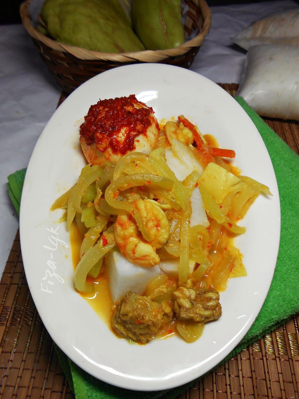 LODEH LABU SIAM | Fiza's Cooking