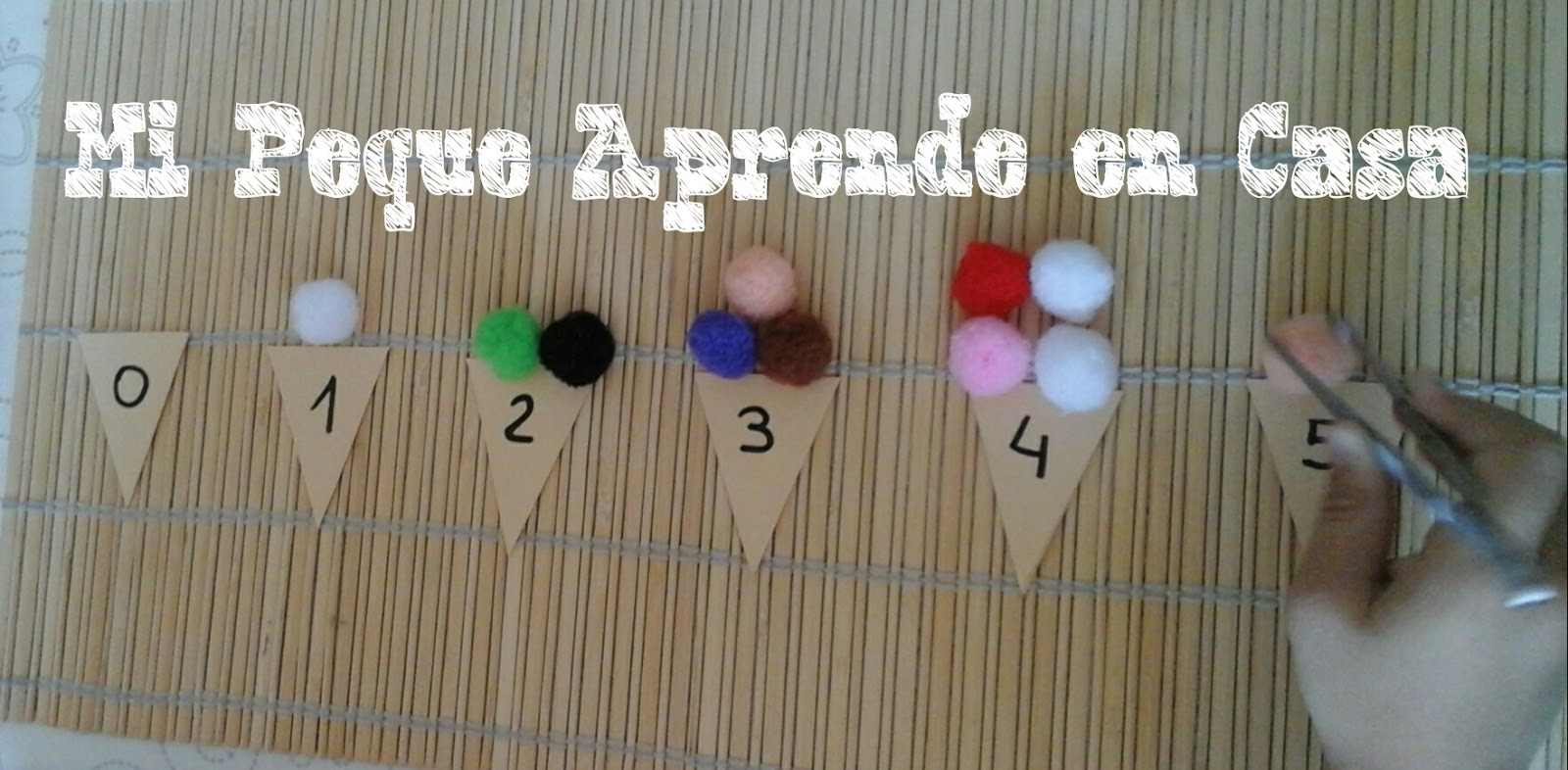 Mi Peque Aprende en Casa: Contando Bolas de Helado