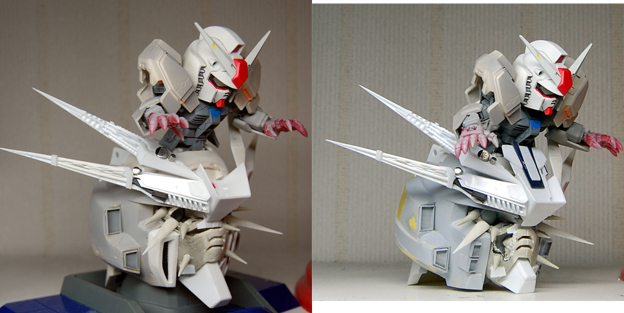 SD Devil Gundam Mobile Armor mode scratch build by sary WIP (WORK IN ...