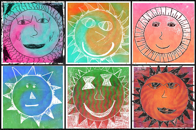 BES Art: Sun Faces