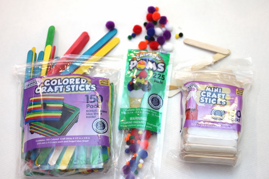 Craft Stick Holiday Ornaments - Repeat Crafter Me