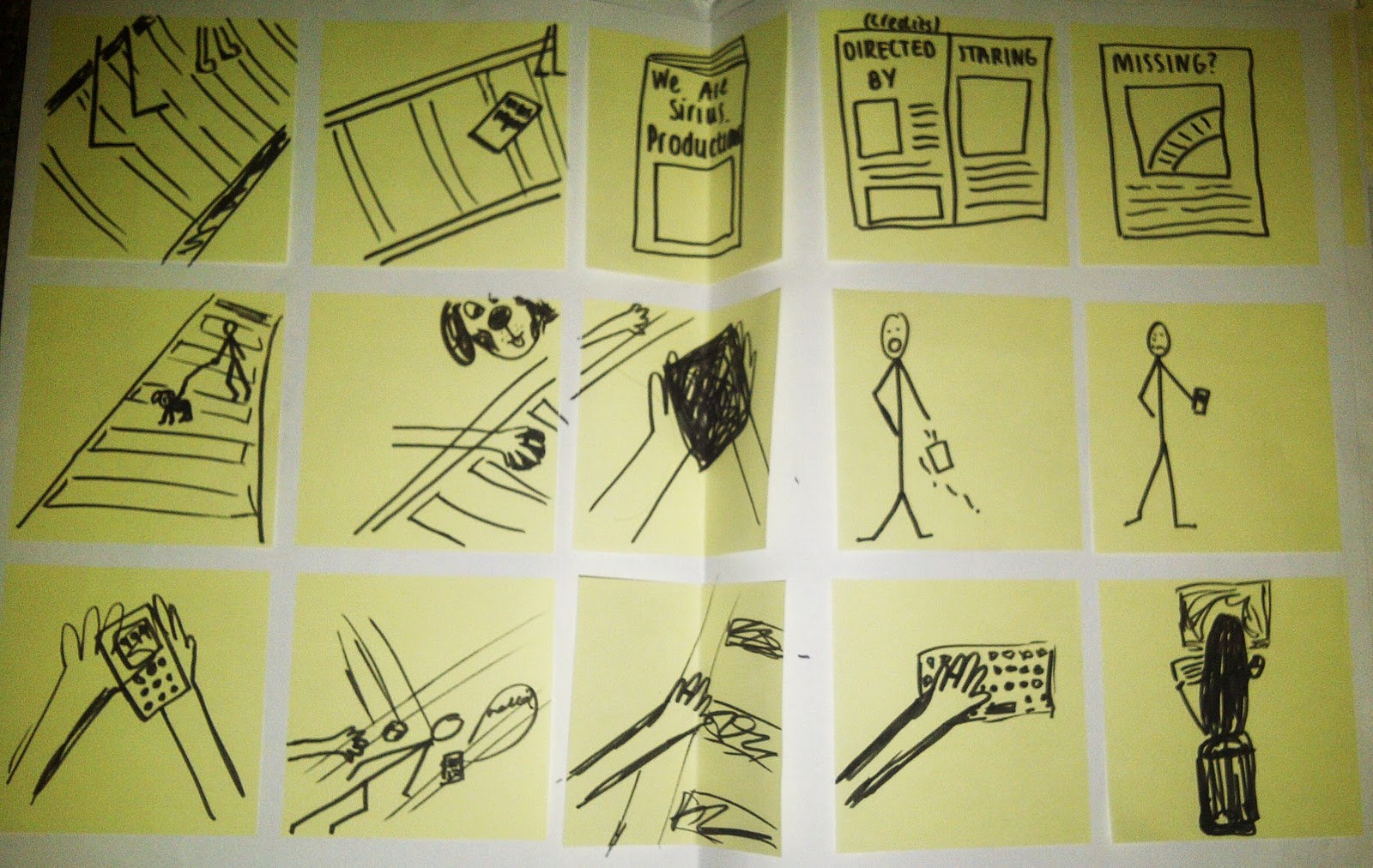 We Are Sirius Thriller Storyboard we-are-sirius-thriller-storyboard