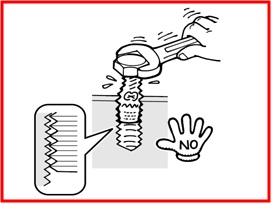 step technology how to: using properly for nuts and bolts