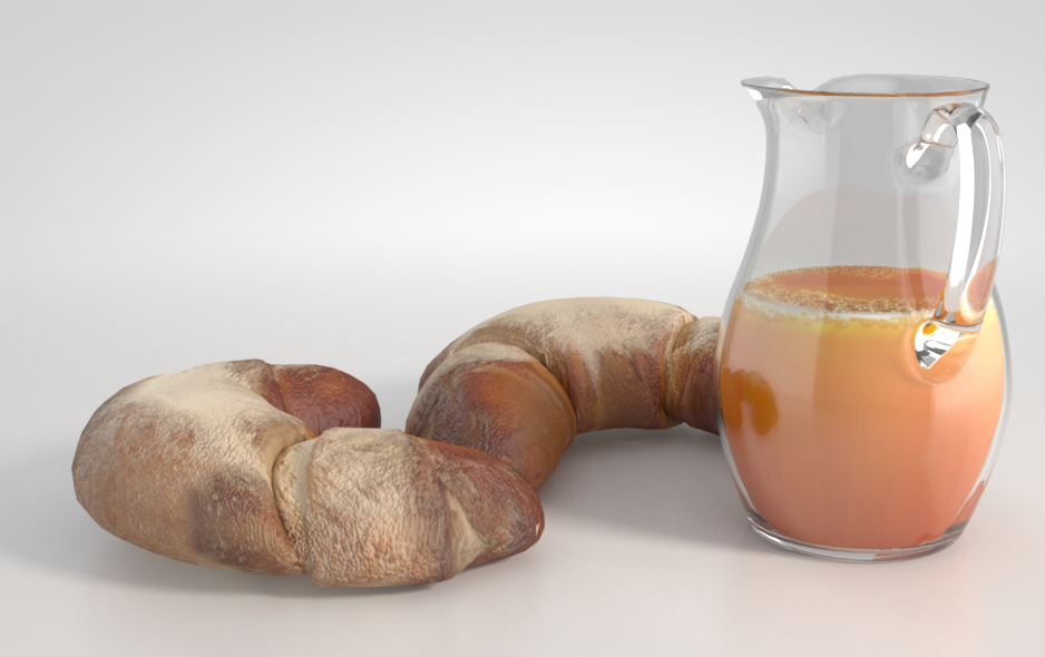 Free Breakfast Models + VrayforC4D Textures | C4D Vray Source