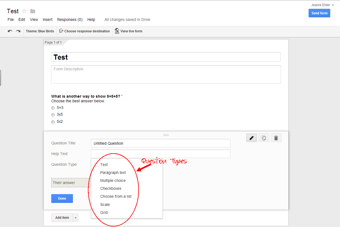 Teacher Technology Tidbits: Google Forms