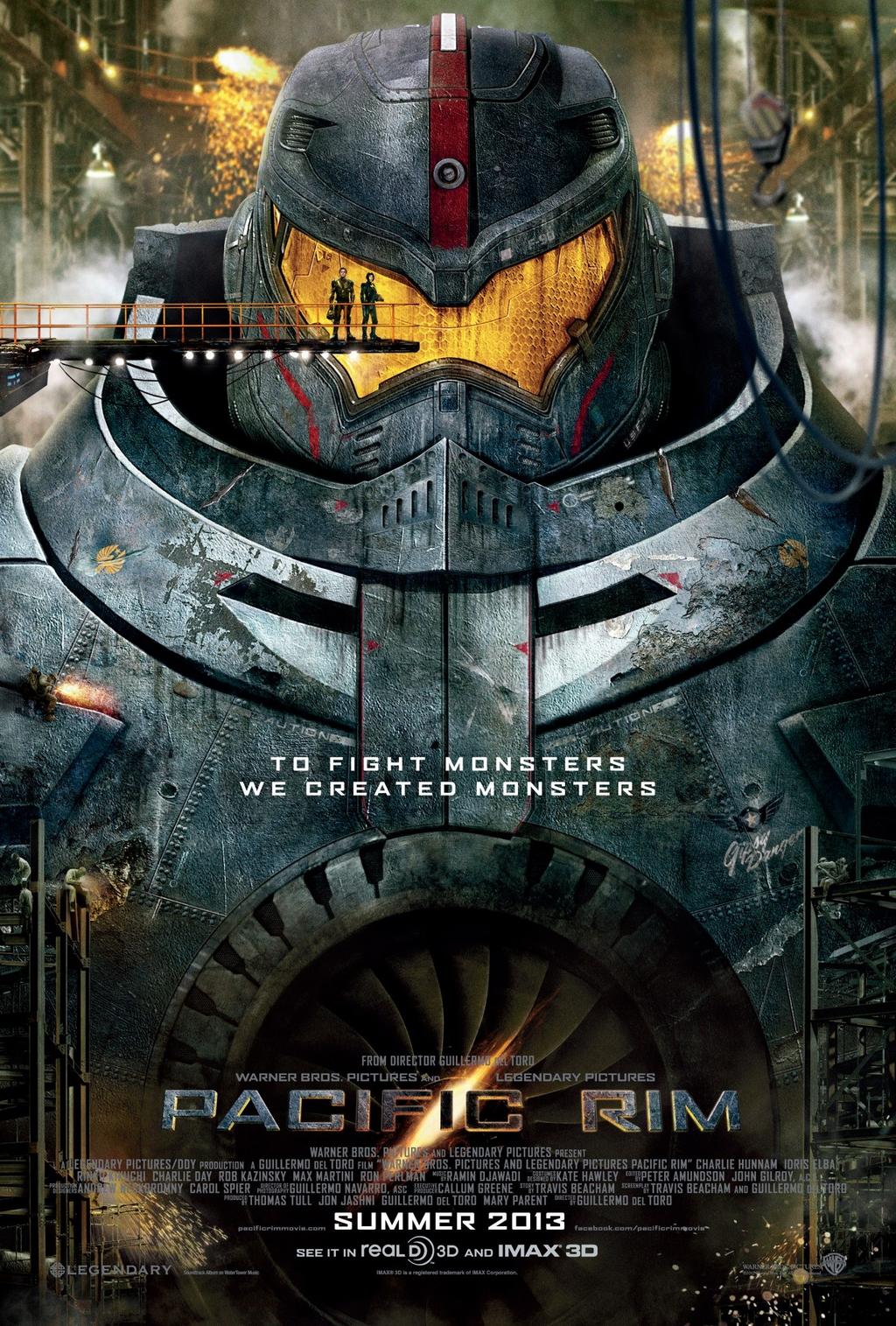 Pacific Rim Le film: Pacific Rim: Gipsy danger blueprint!