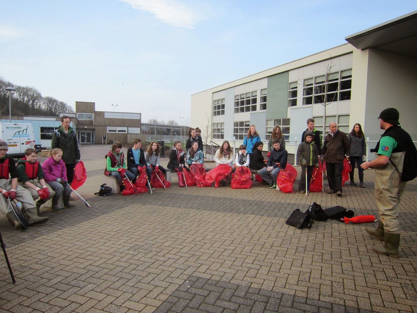 Eco-Schools at Cowbridge Comprehensive School : 50 bags of litter ...