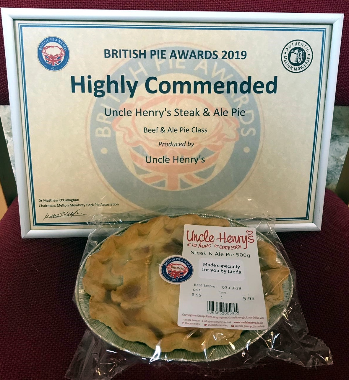 Nigel Fisher's Brigg Blog: BRIGG CHEF'S DELIGHT AT UNCLE HENRY'S ...