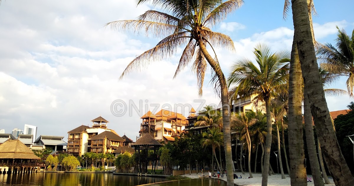 Nizam Zanil: Pantai Di Putrajaya / Pantai Buatan Putrajaya