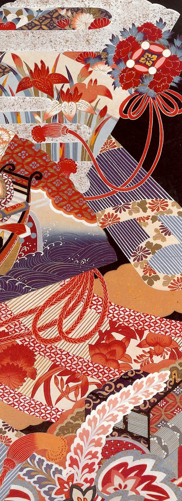Art Quill Studio: The Kimono and Japanese Textile Designs[1-2]Wearable ...