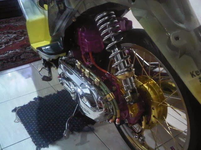 Poto Modifikasi Motor Honda Beat