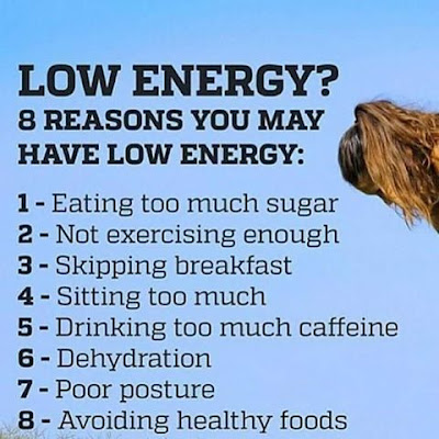 8 REASONS YOU MAY HAVE LOW ENERGY