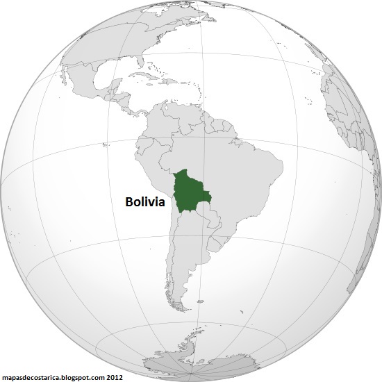 MAPAS DE: Bolivia, America