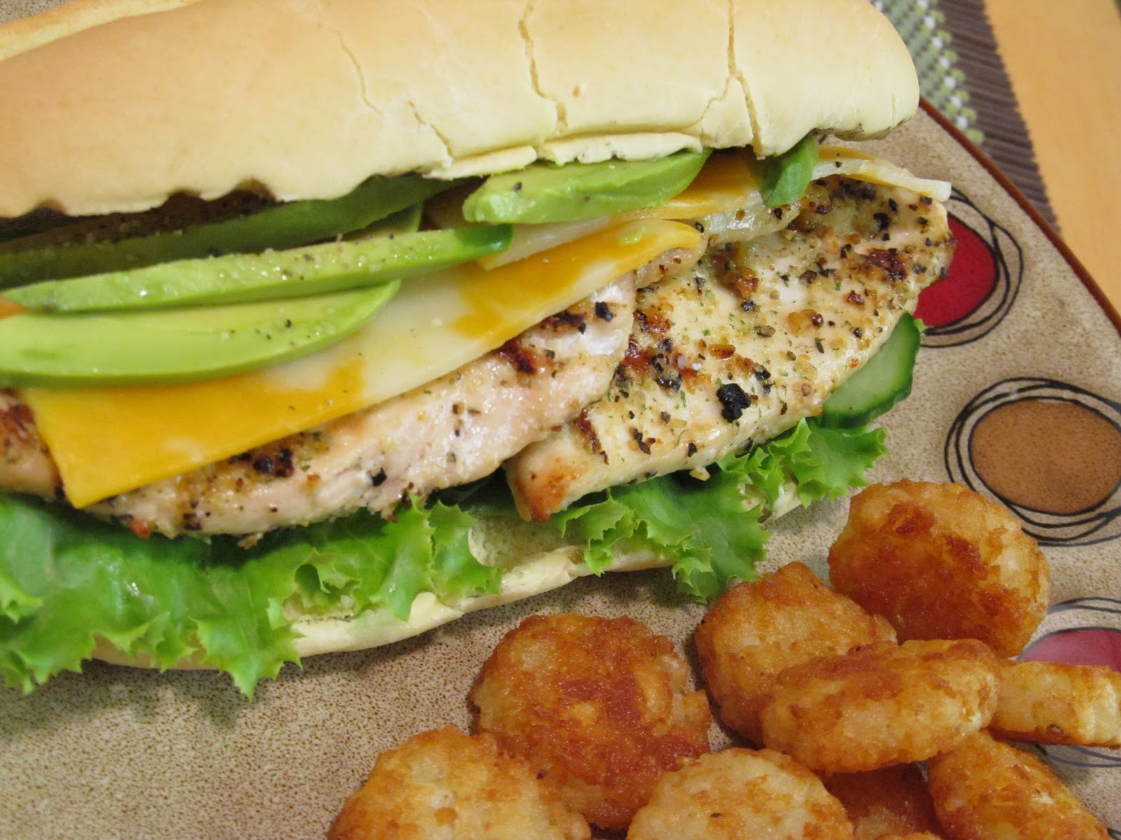 Jenn's Food Journey: Grilled Chicken and Avocado Sandwich