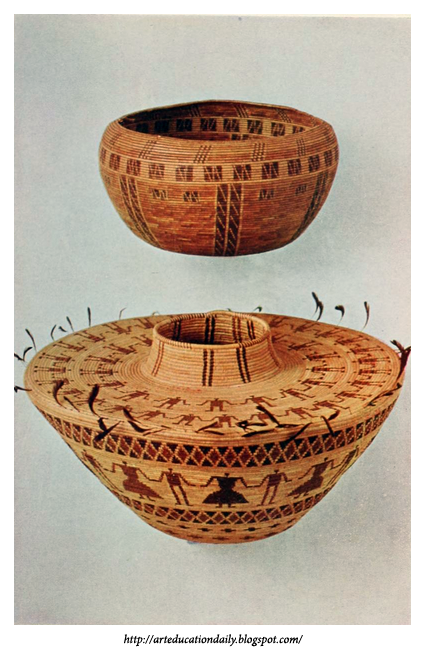 clip art of native american baskets | Art Education Daily